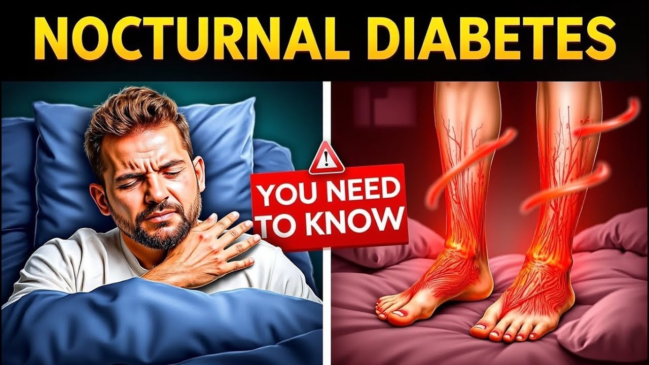🚨DANGER!!! 7 NIGHT SIGNS OF DIABETES YOU CANNOT IGNORE! ⚠️ - YouTube