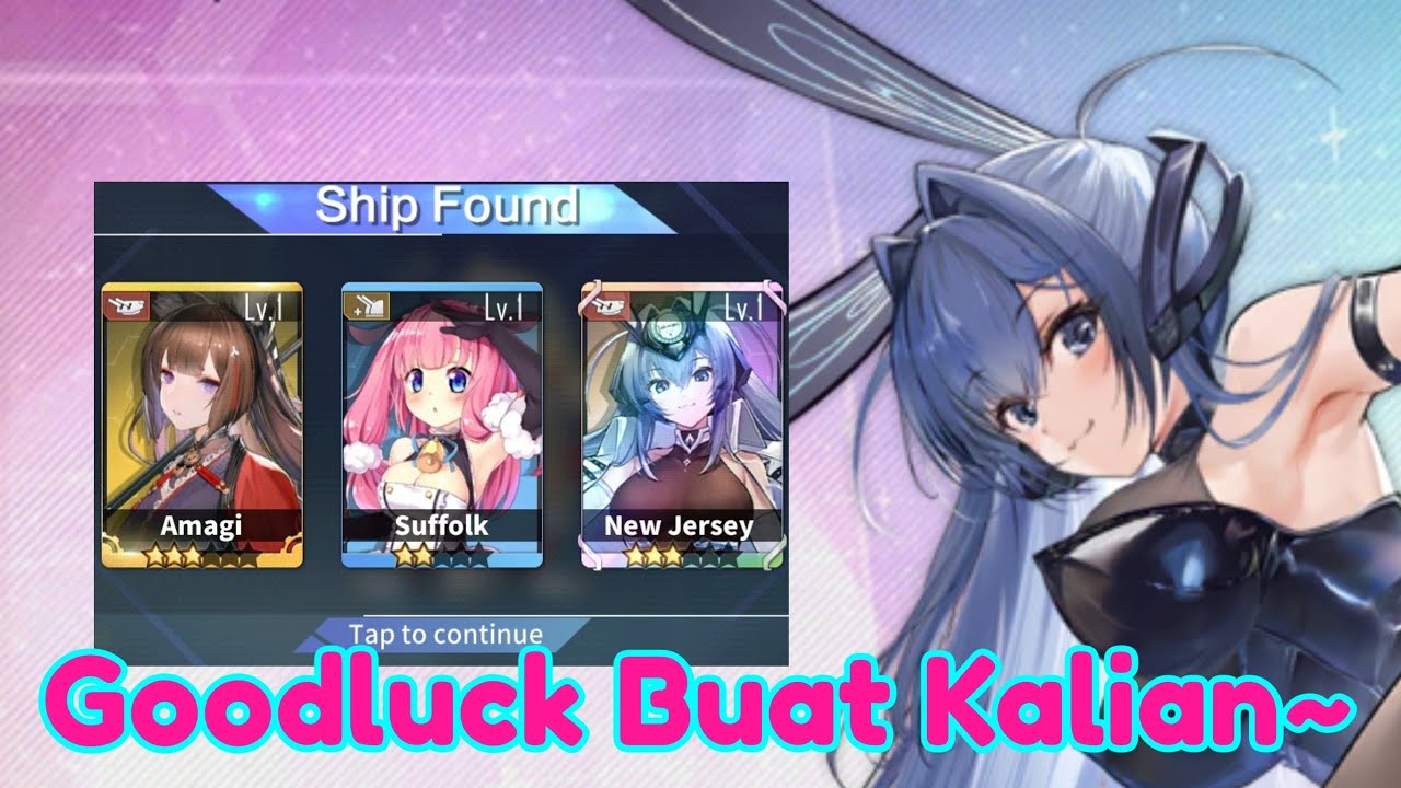 Rerun New Jersey, GRATIS 40X PULL GACHA!!! - Azur Lane Event Review ...