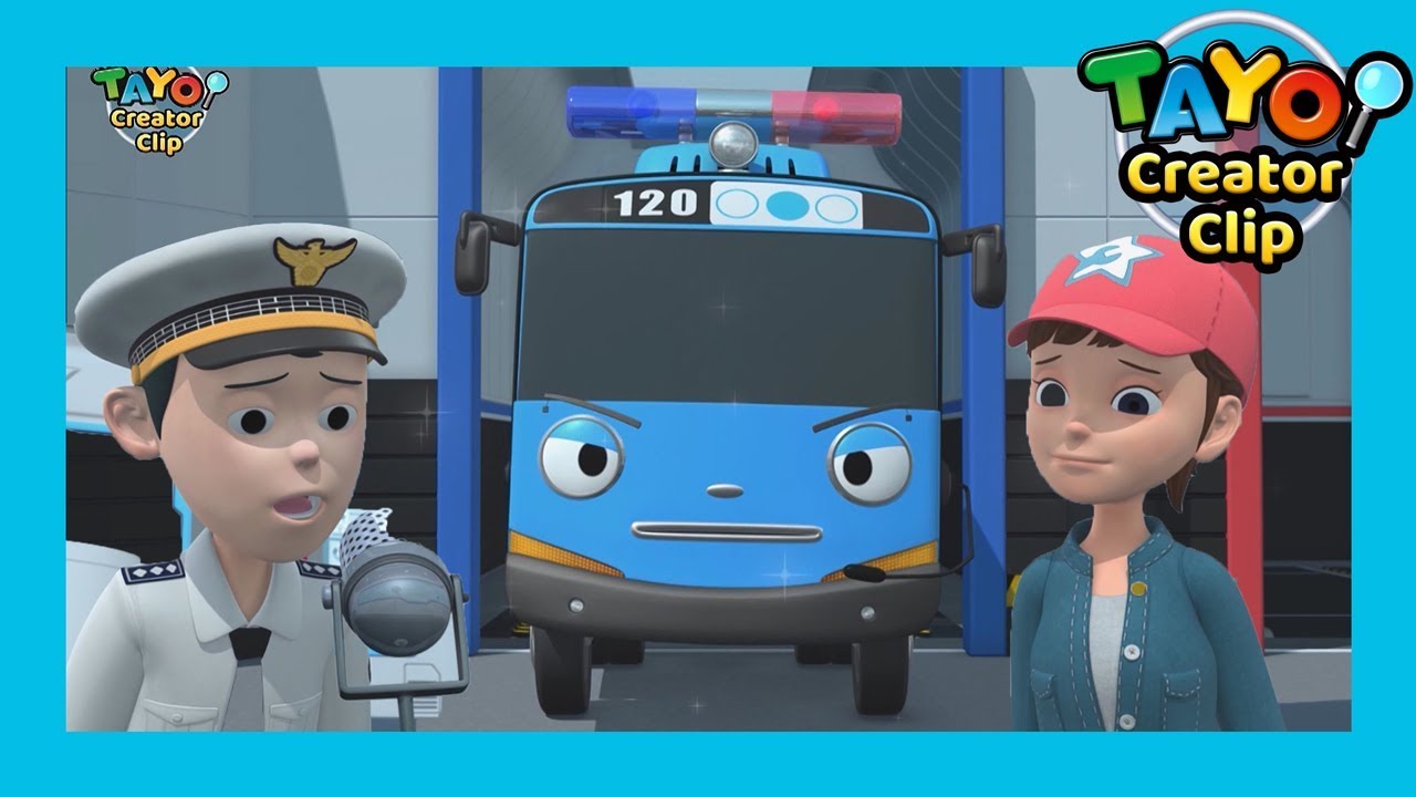 Tayo Episode Clip l Emergency Center Dispatch! Who's there? l Tayo the ...
