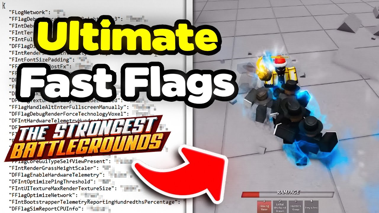 BEST TSB Fast Flags for Roblox (BOOST FPS, FIX LAG, LOW PING) - YouTube