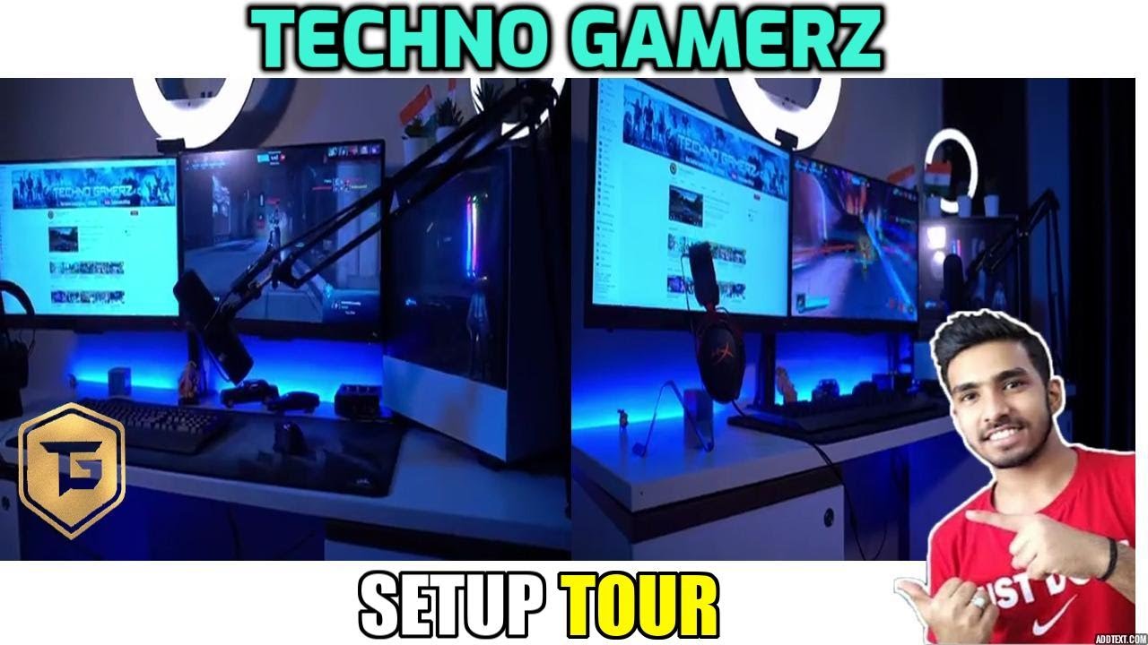 Techno Gamerz Setup Tour Coming Today - 16-Nov-2020 - Techno Gamerz ...