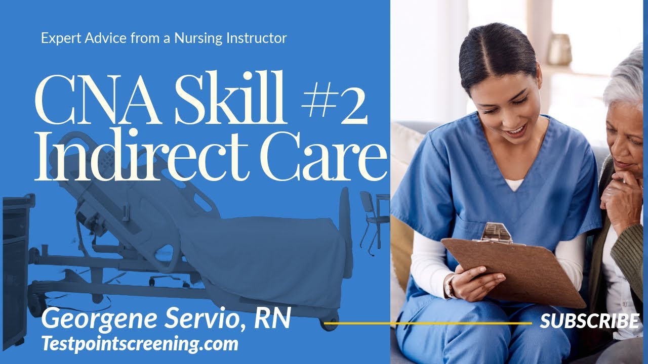 Prometric CNA Skill: Indirect Care - YouTube