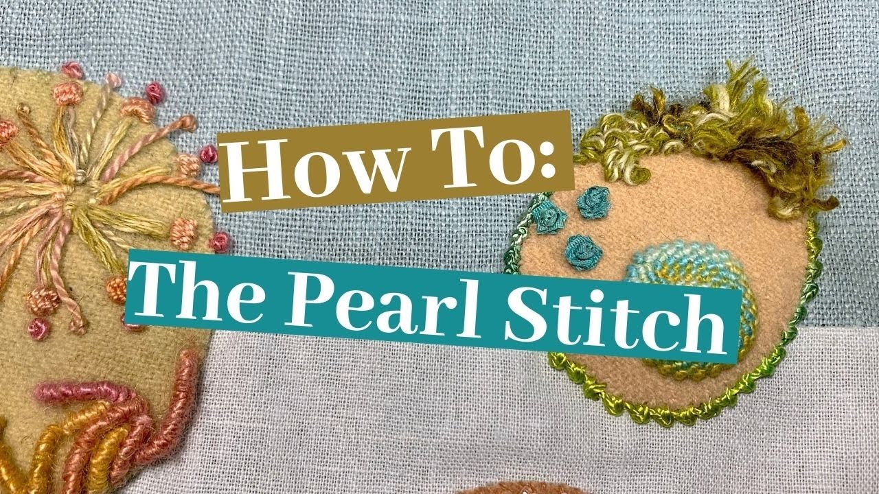 How To: The Pearl Stitch - YouTube