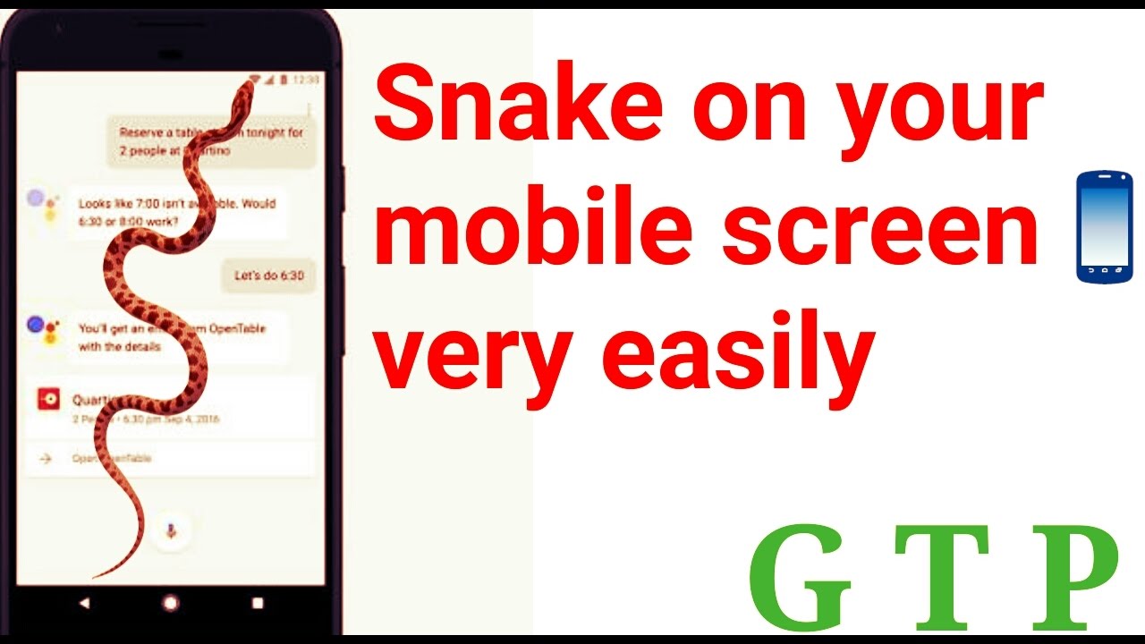How snakes on the screen of your mobile phone and Ullu Got my creations ...