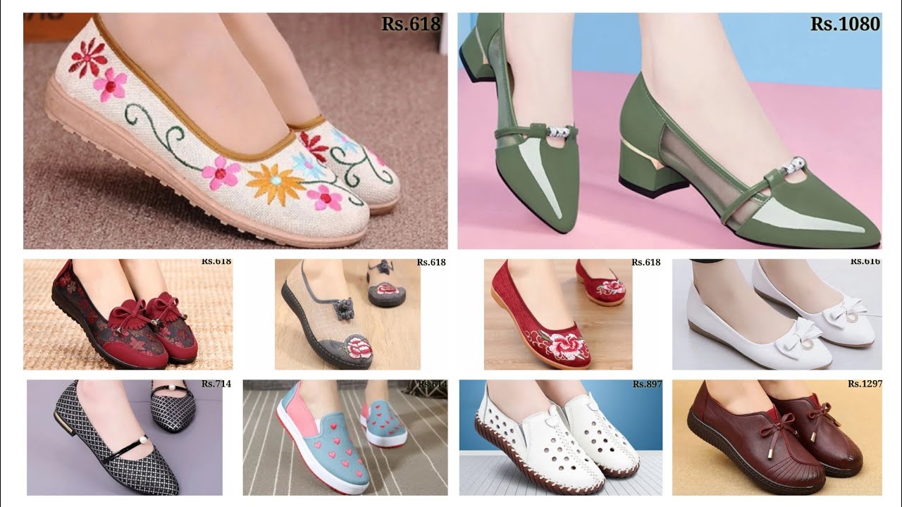NEW LATEST MOST POPULAR FOOTWEAR COLLECTION FOR LADIES NEW DESIGN BEST ...
