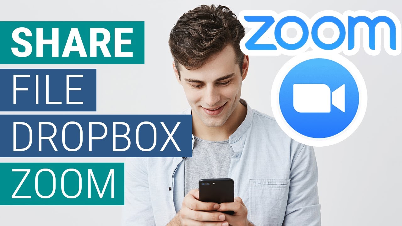 How To Share Screen File From Dropbox On Zoom Tutorial - YouTube