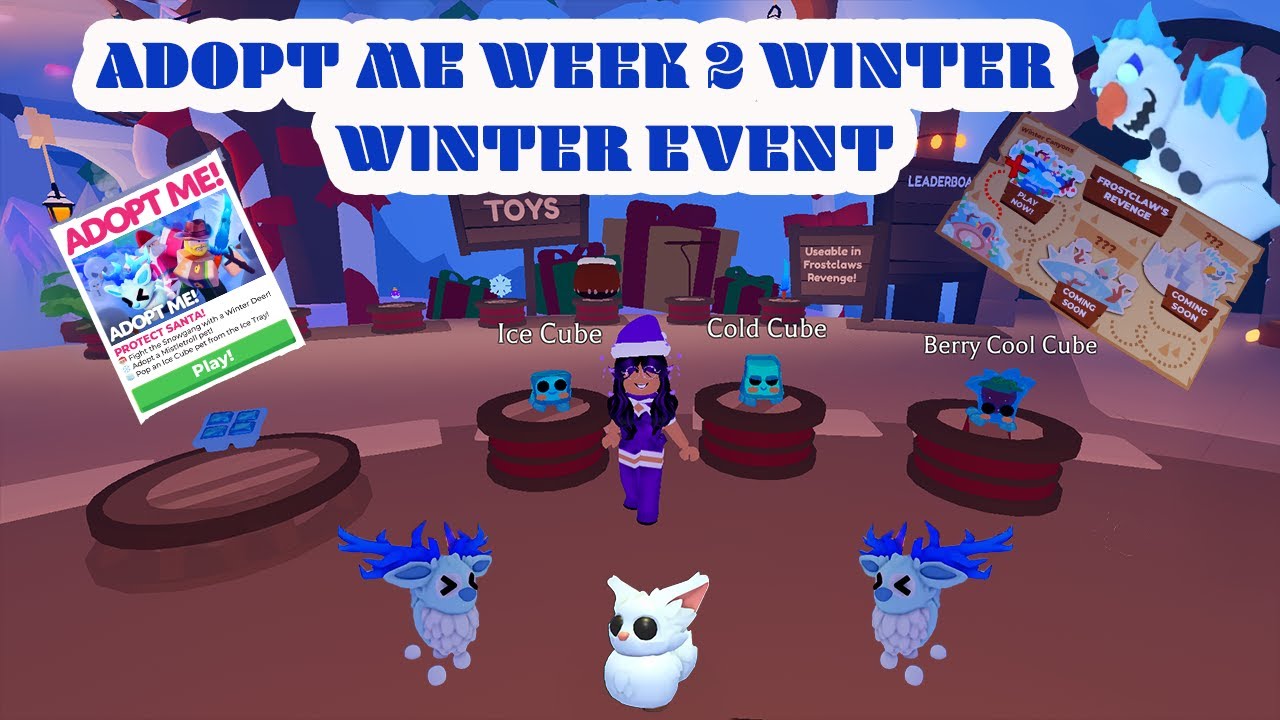 ADOPT ME WEEK 2 WINTER EVENT 2024 - YouTube