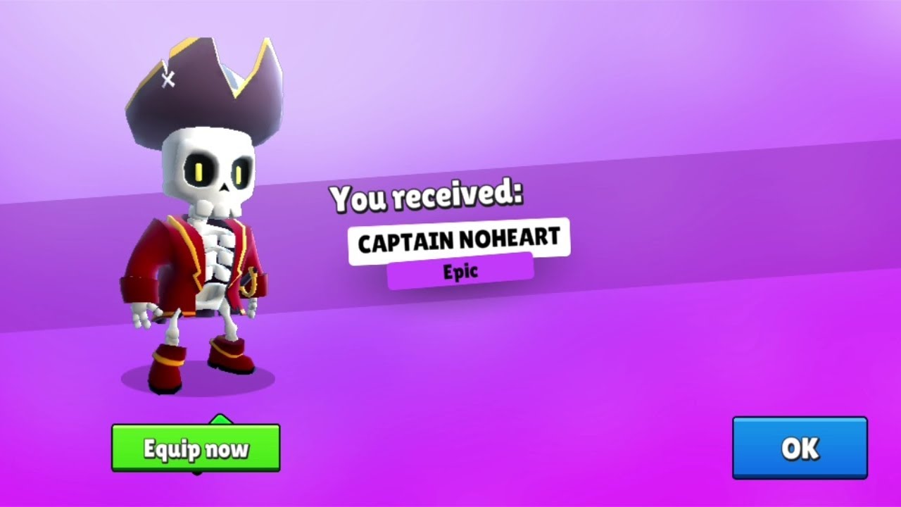 *Buying* CAPTAIN NOHEART for 750 GEMS 😱🤯 in Stumble Guys - YouTube