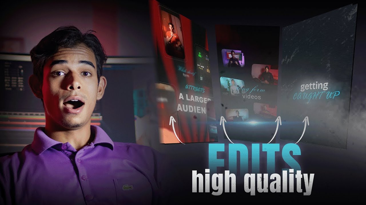 short editing tutorial with after effects - YouTube