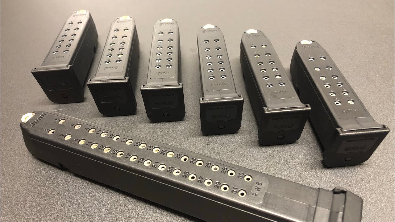 Korean RWB Glock 9mm Magazine review!! - YouTube