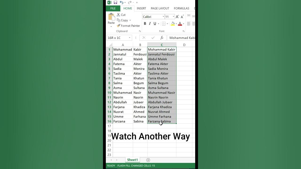 Unbelievable Way To Combine Data Across 2 Columns In Excel YouTube unbelievable-way-to-combine-data-across-2-columns-in-excel-youtube
