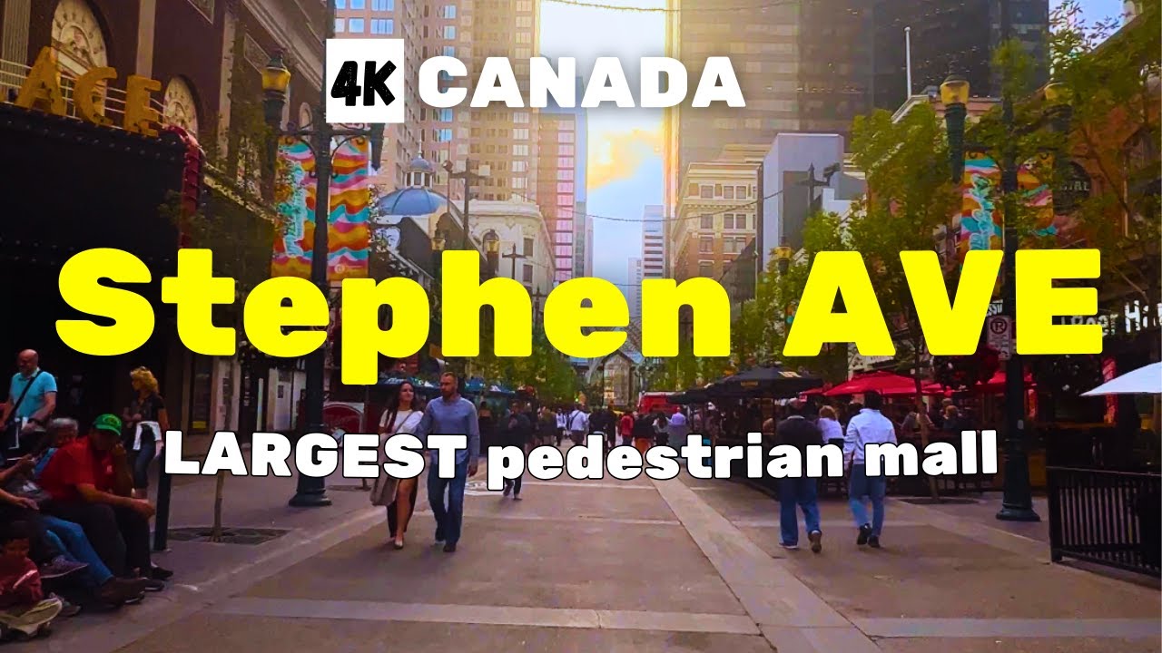 Most BEAUTIFUL places you need to VIST | Calgary 4K Walking Tour - YouTube