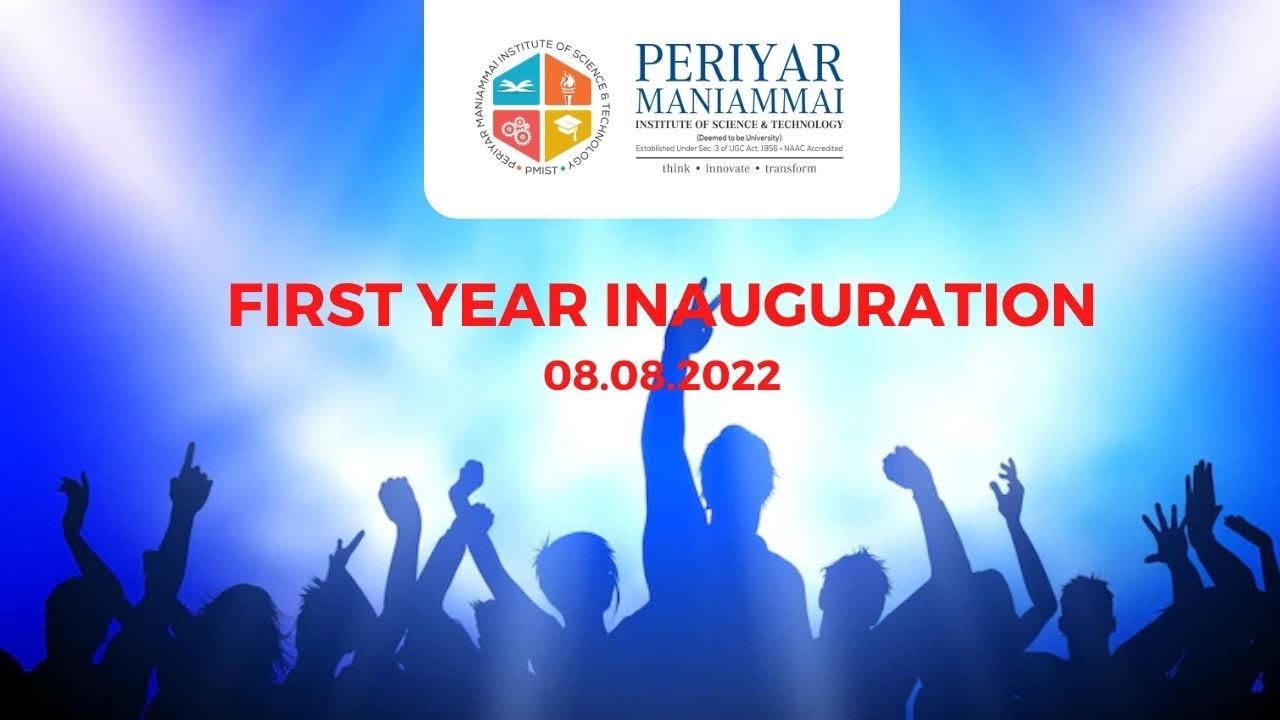 First Year Inauguration Programme 2022 - YouTube