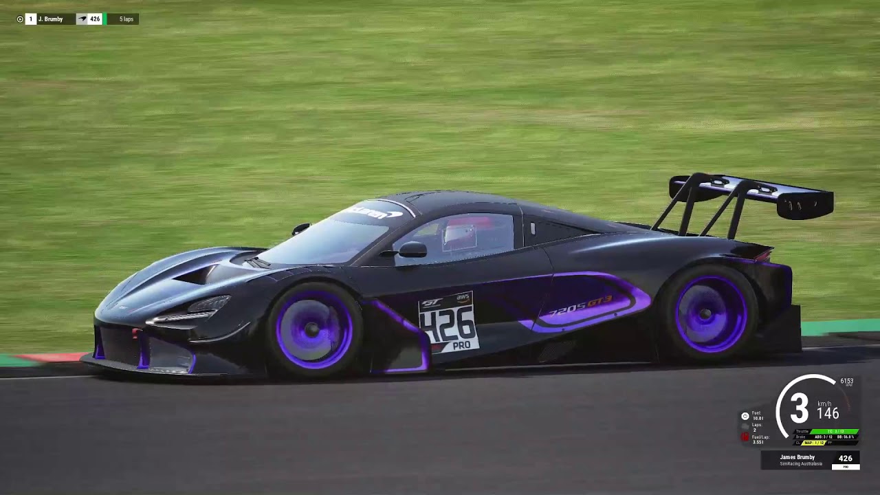 Assetto Corsa Competizione: Silverstone - Mclaren 720s - HotLap PB 1:55 ...