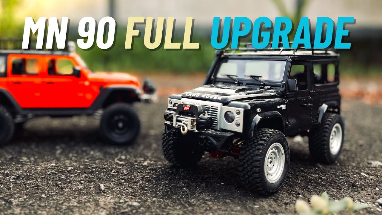 Fun Trailing RC MN90 Full Upgrade - RC Mini Adventure - YouTube