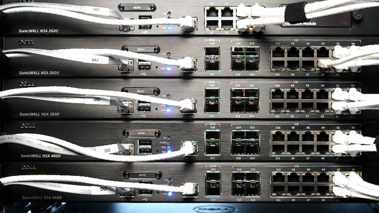Protect your network with SonicWALL NSA next generation firewalls - YouTube