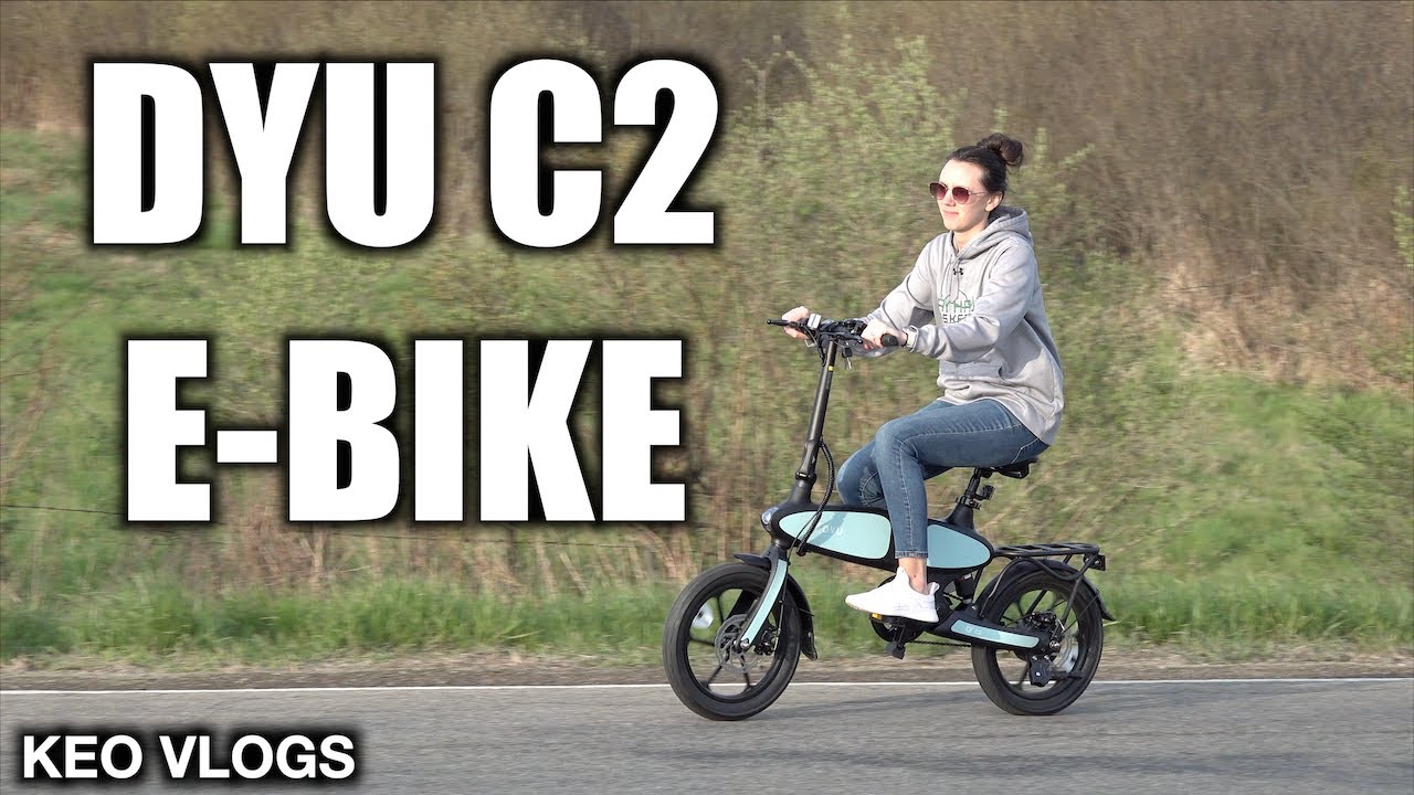 DYU C2 E-Bike In Action - YouTube