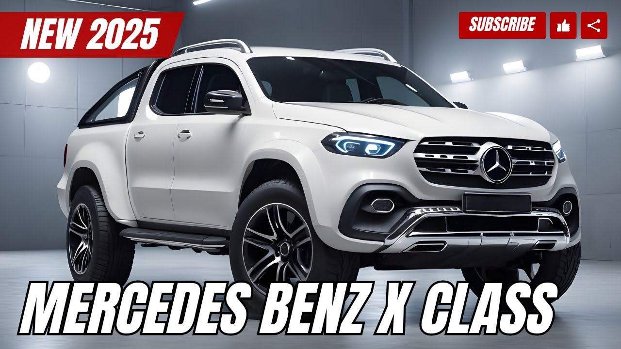 The MOST LUXURIOUS Pickup EVER? 2025 Mercedes X-Class Revealed! - YouTube