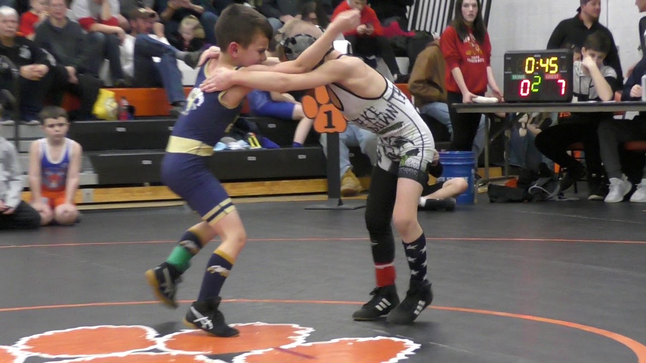 Mason Myers Clarion Odd age 7U 57lbs 1 - YouTube