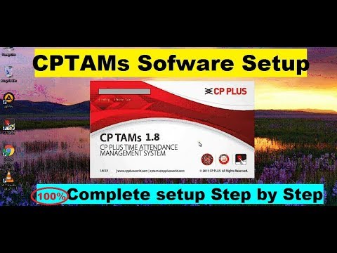 CPTAMs Software Installation | How to Install CP Plus Biometric ...