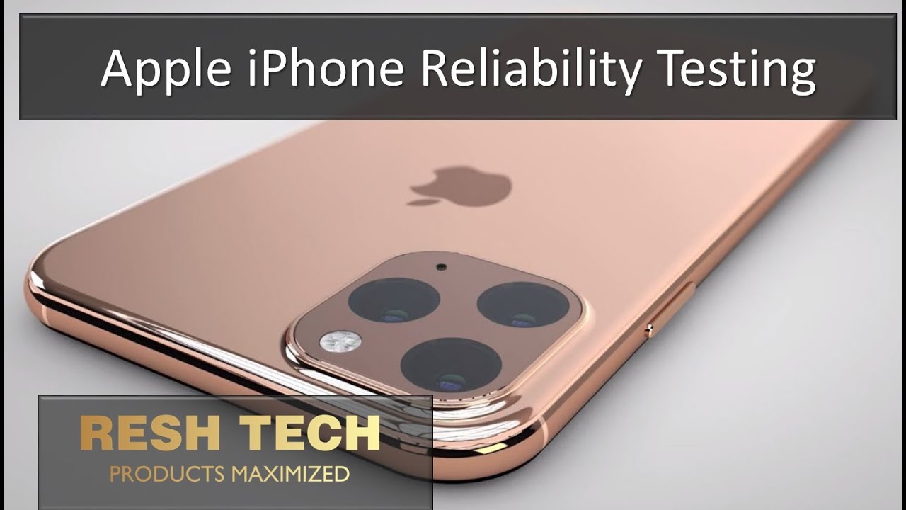 How Apple iPhones and other Smartphones are Tested for Reliability ...