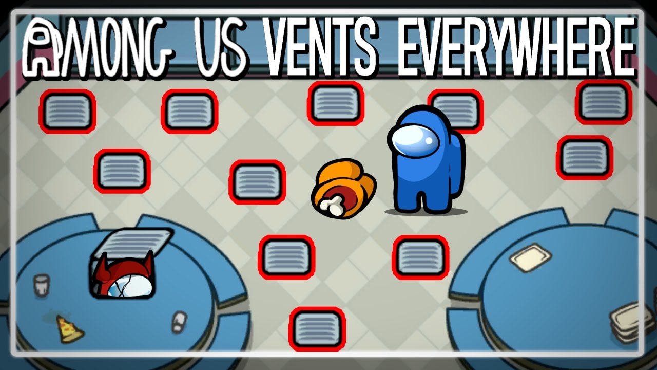 WE CAN PLACE VENTS ANYWHERE! | Among Us Mods - YouTube