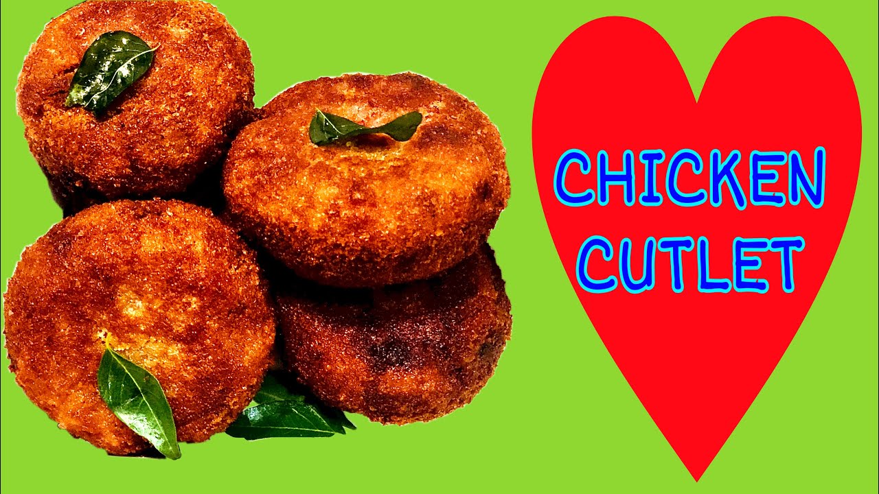 ചിക്കൻ കട്ലറ്റ് | Chicken Cutlet Recipe Malayalam |Kerala Style Chicken ...