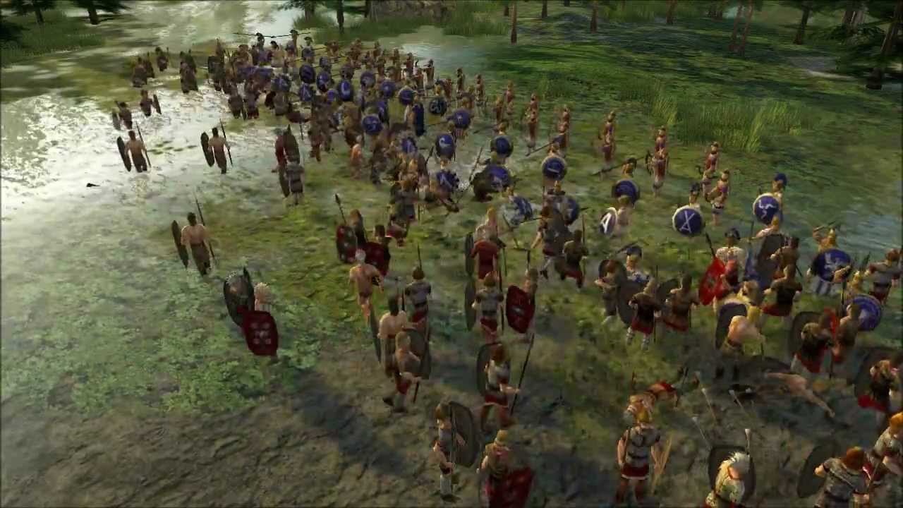 0 A.D. Celtic warriors rushing Greek army - YouTube