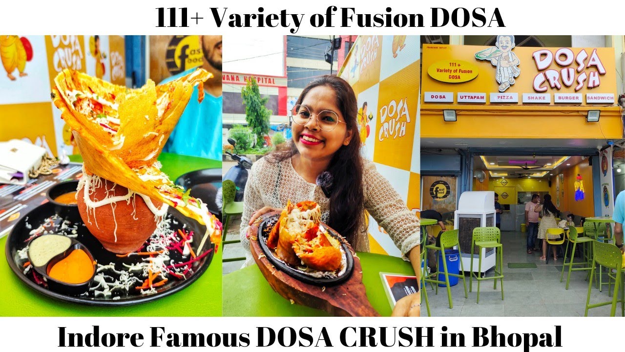 Dosa Crush | 111+ Verity of Fusion Dosa | Indore Famous Dosa Crush in ...