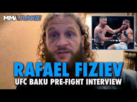 Rafael Fiziev 'super motivated' by Justin Gaethje's title win | UFC Baku