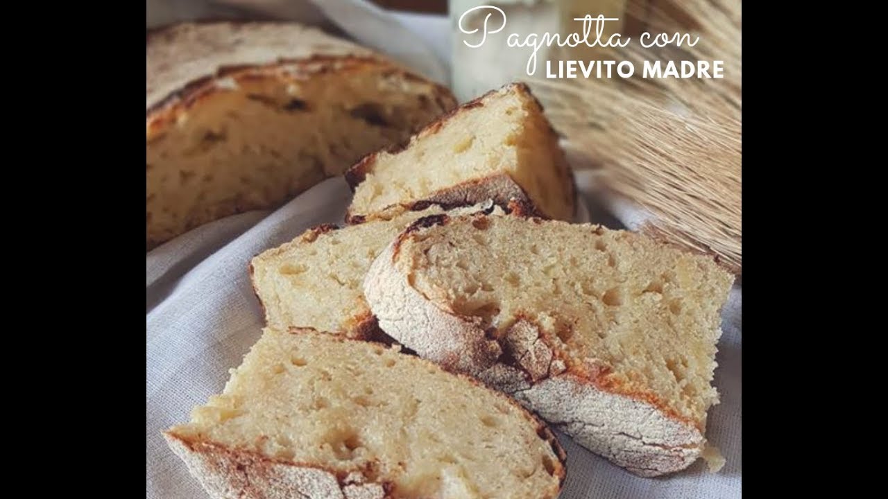 PAGNOTTA CON LIEVITO MADRE - YouTube