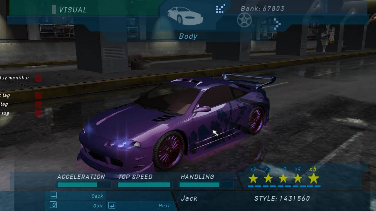 Need for Speed Underground Playthrough - Part 8 - 5-Star Eclipse - YouTube