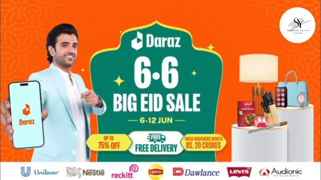 Umer Alam X Daraz - Grooming By Sharoon Yousuf Salon - YouTube