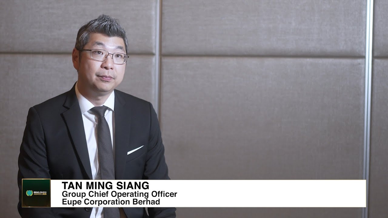 ESGBusiness Awards 2025 Winner: Tan Ming Siang of Eupe Corporation ...
