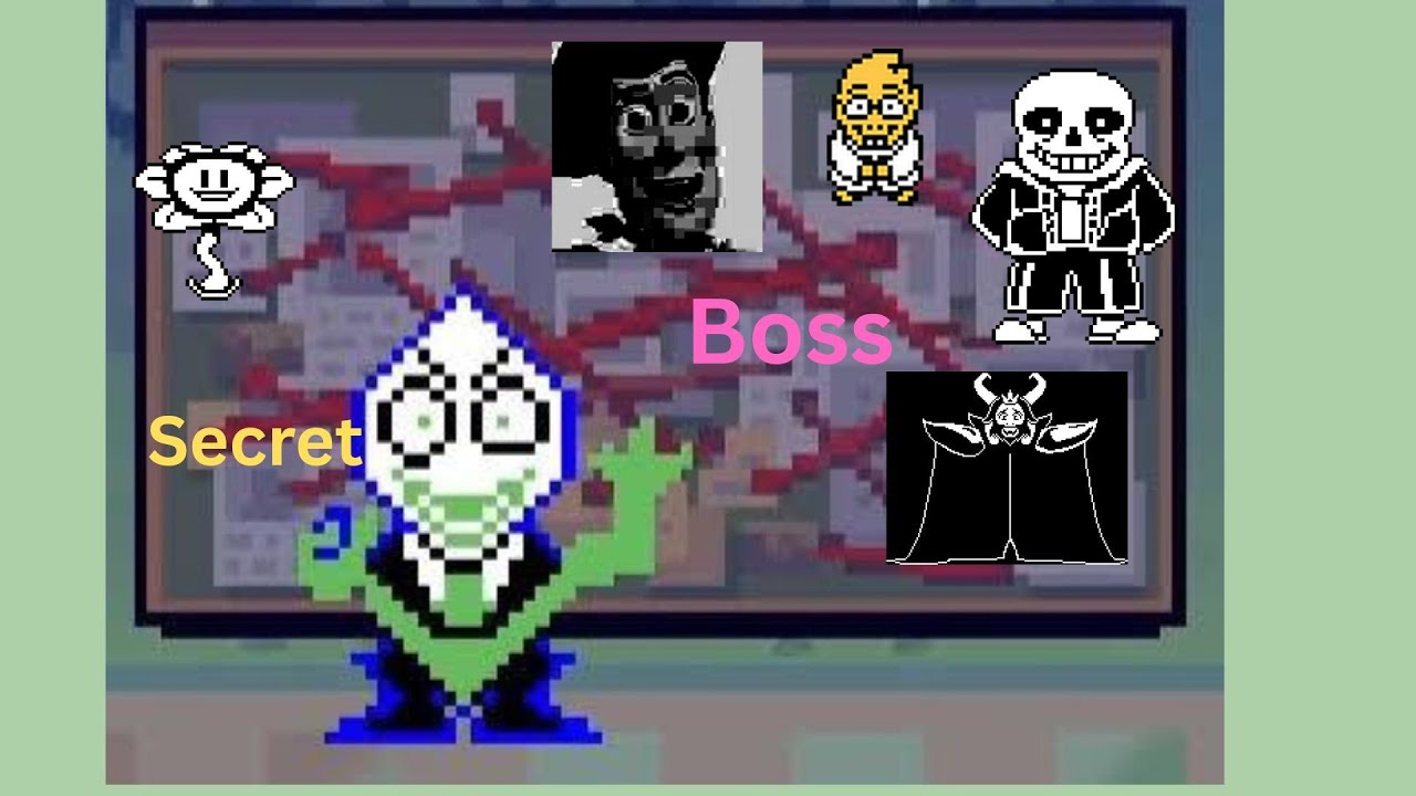 I Know Who Deltarune Chapter 5s Secret Boss Is [and You Cant Deny It] Deltarune Theory Youtube