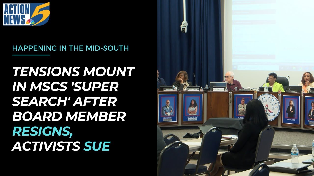 Tensions in superintendent search mount after MSCS Board member resigns ...