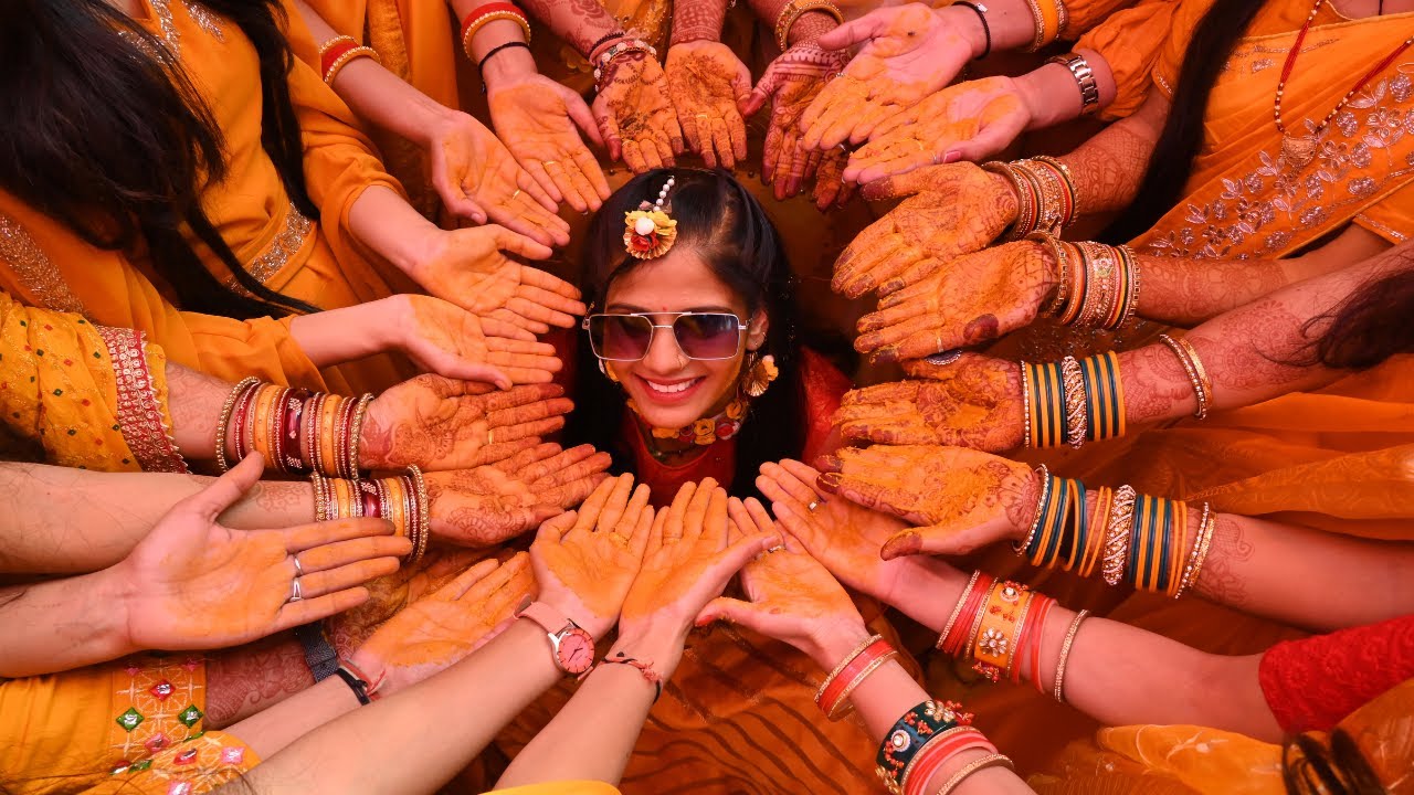 हल्दी | Haldi Ceremony Traditional Video | Haldi Function | TILLU KI ...