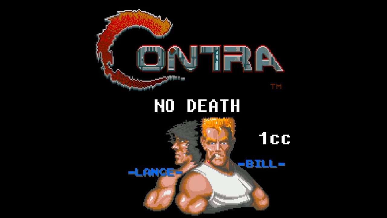 (Arcade) Contra - no death run 1080p60fps Konami, 1987 - YouTube