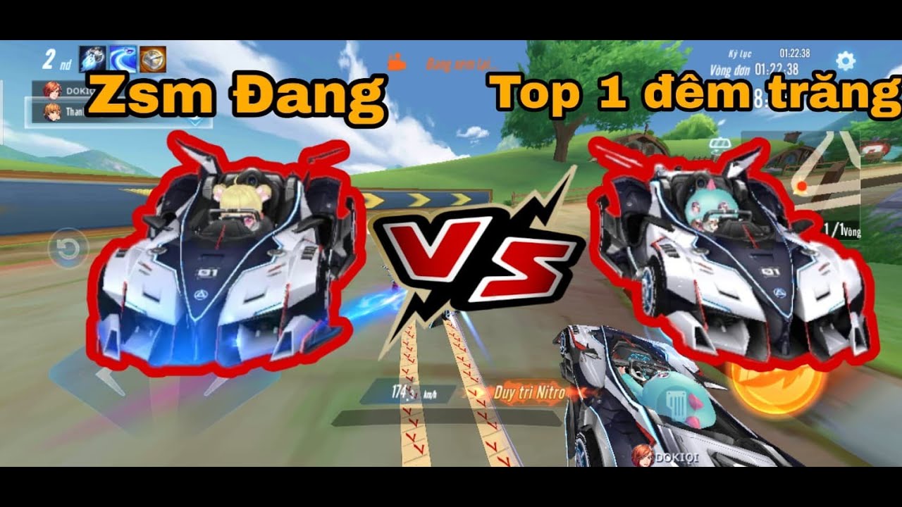 Zing Speed Mobile | Solo Giao Lưu Với Top 1 Map Đêm Trăng Liệu Ai Sẽ ...