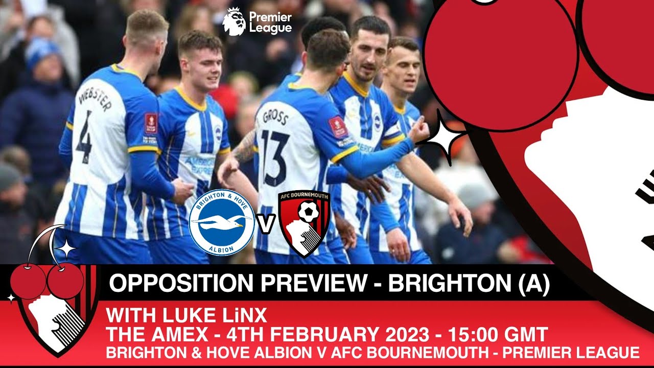 BRIGHTON AWAY - Brighton & Hove Albion v AFC Bournemouth - With Luke ...