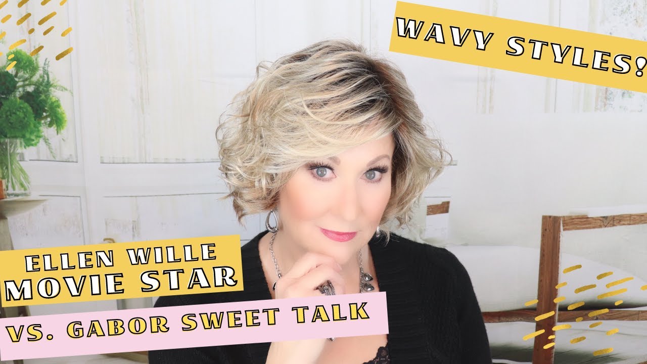 Ellen Wille MOVIE STAR wig review | Champagne Rooted | Compared to ...
