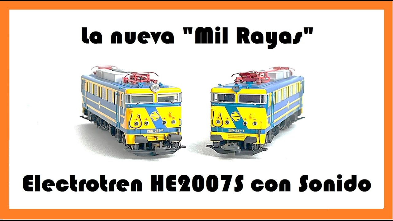 Locomotora: Renfe 269.321.6 "Mil Rayas" de Electrotren de ép. V HE2007S ...