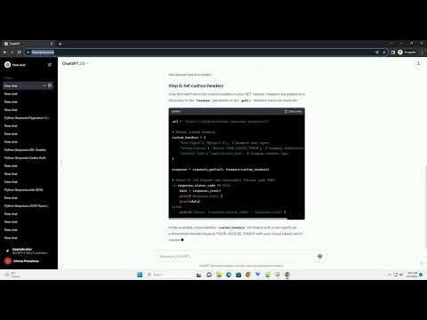 python requests get set headers - YouTube