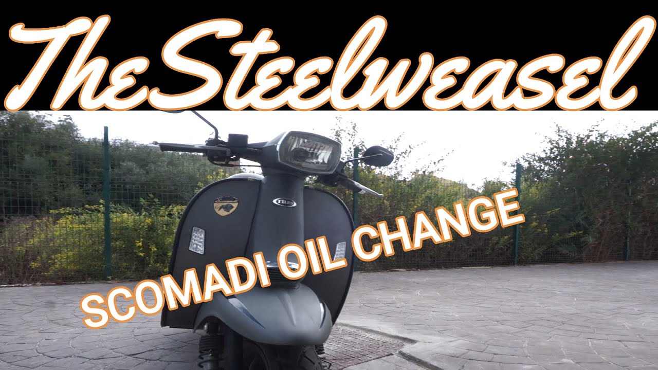 SCOMADI and royal alloy TL 125 OIL CHANGE #lambretta - YouTube