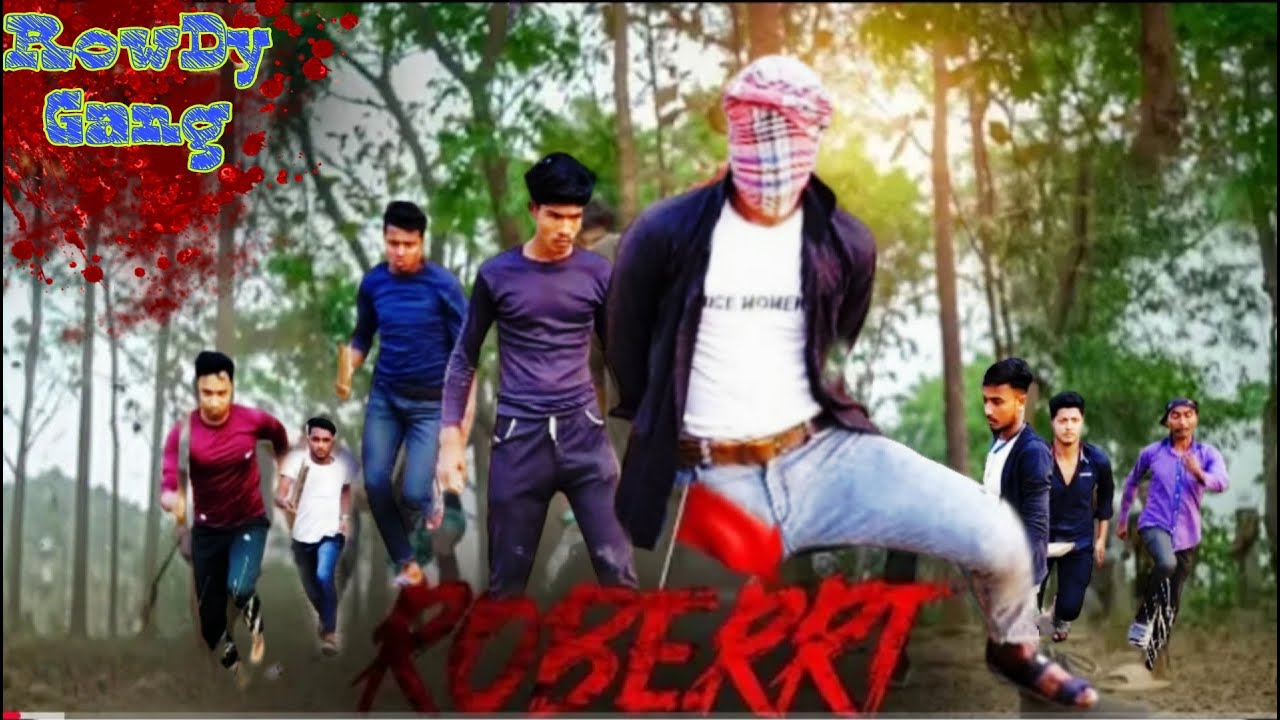 Robert Movie #fight #spoof #actionmovie #attitudefighting , Hindi dubbed movie, RowDy Gang - YouTube
