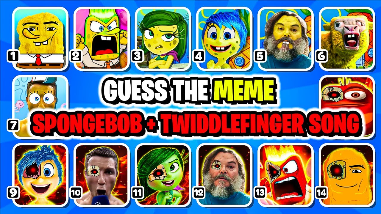 Guess The Meme | Famous Memes, inside Out 2 Character Sing Spongebob ...