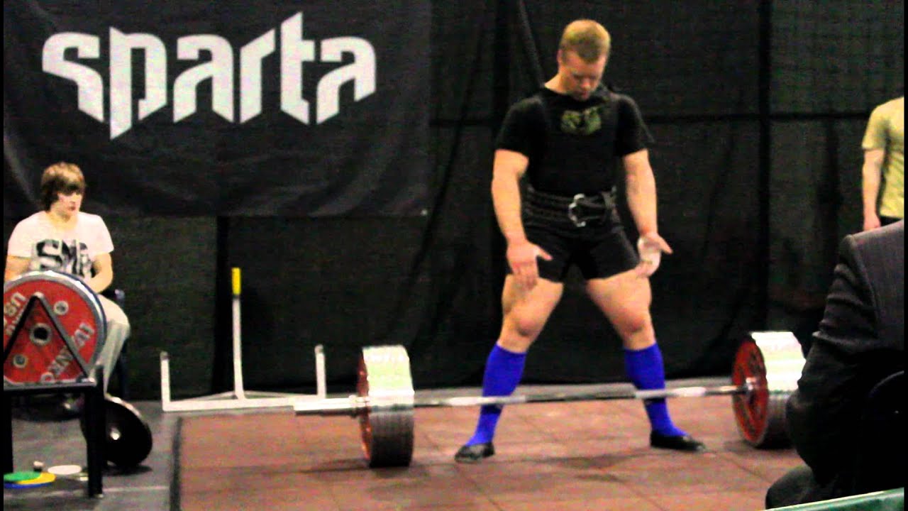 Estonian Powerlifting Championships 2012. Alex-Edward Raus deadlift ...