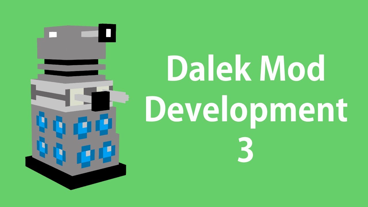 Dalek Mod┃Development Preview #3 - YouTube