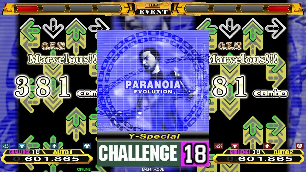【4th 21/21】PARANOIA EVOLUTION (Y-Special) [CSP 18]【Stepmania】 - YouTube