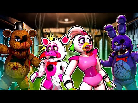 Zombie FNAF Characters TAKEOVER in Left 4 Dead 2 with Glamrock Chica ...
